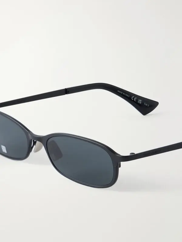 Saint Laurent Sl 934 Mia Square-frame Metal Sunglasses