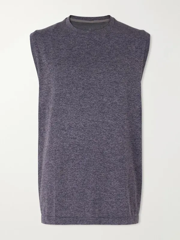 On Train Flex Auraflex™ And Mesh Tank Top - Gray