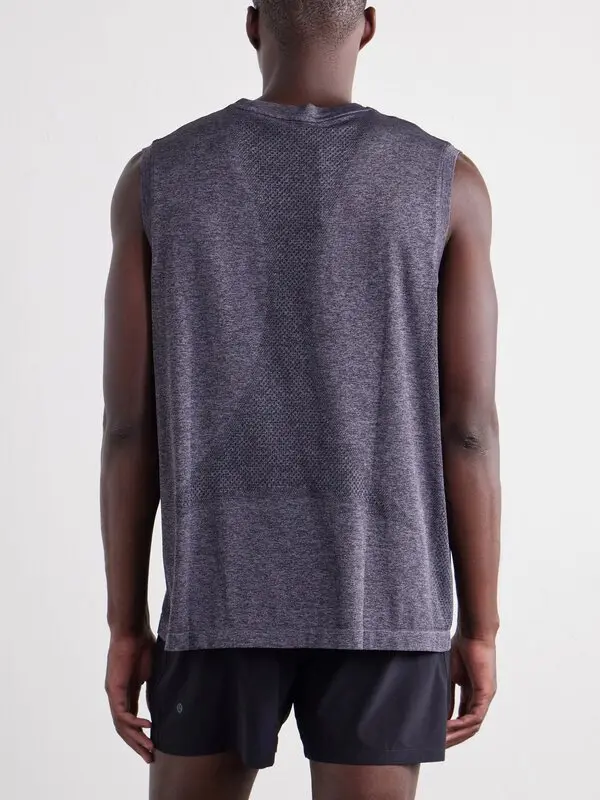 On Train Flex Auraflex™ And Mesh Tank Top - Gray