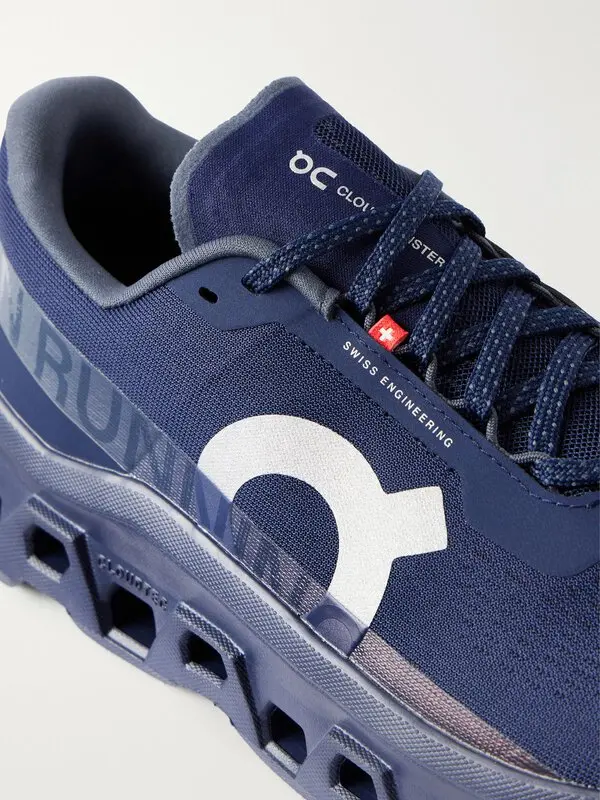 On Cloudmonster Stretch-knit Sneakers