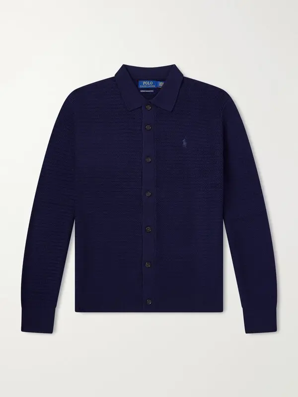 Polo Ralph Lauren Wool Cardigan - Blue