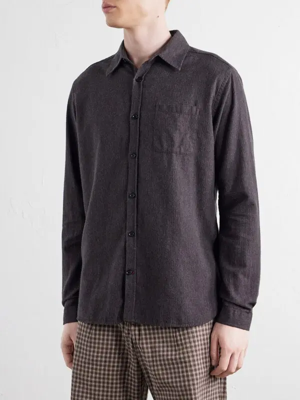 Oliver Peoples Cotton-flannel Shirt