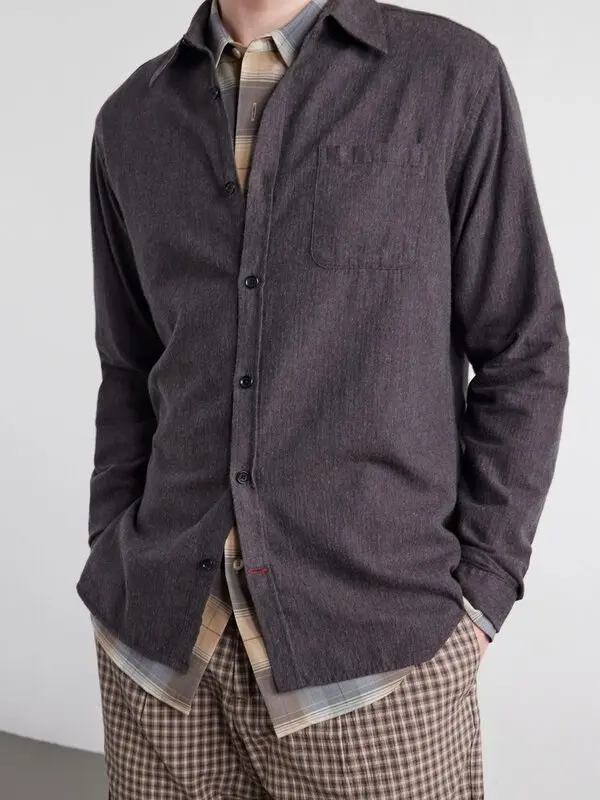 Oliver Peoples Cotton-flannel Shirt