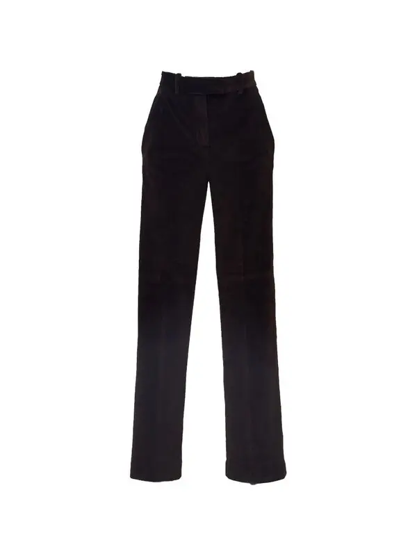 CIRCOLO 1901 Dark Velvet Trousers