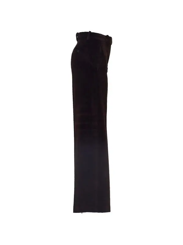CIRCOLO 1901 Dark Velvet Trousers
