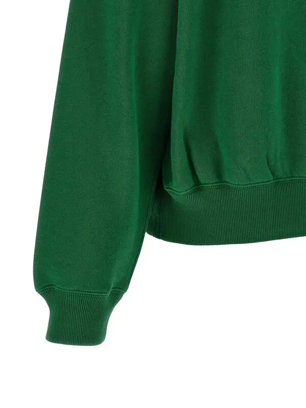 Polo Ralph Lauren Logo Embroidered Hooded Sweatshirt - Green