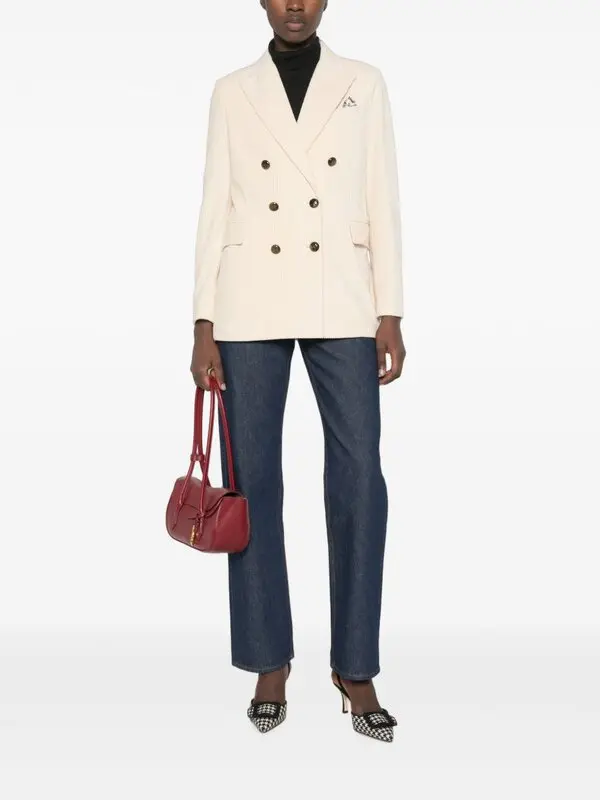 CIRCOLO 1901 Cotton Corduroy Double-breasted Blazer