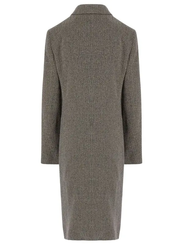 Polo Ralph Lauren Single-breasted Herringbone Coat