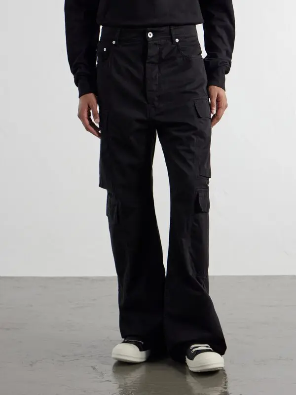Rick Owens Wide-leg Cargo Jeans
