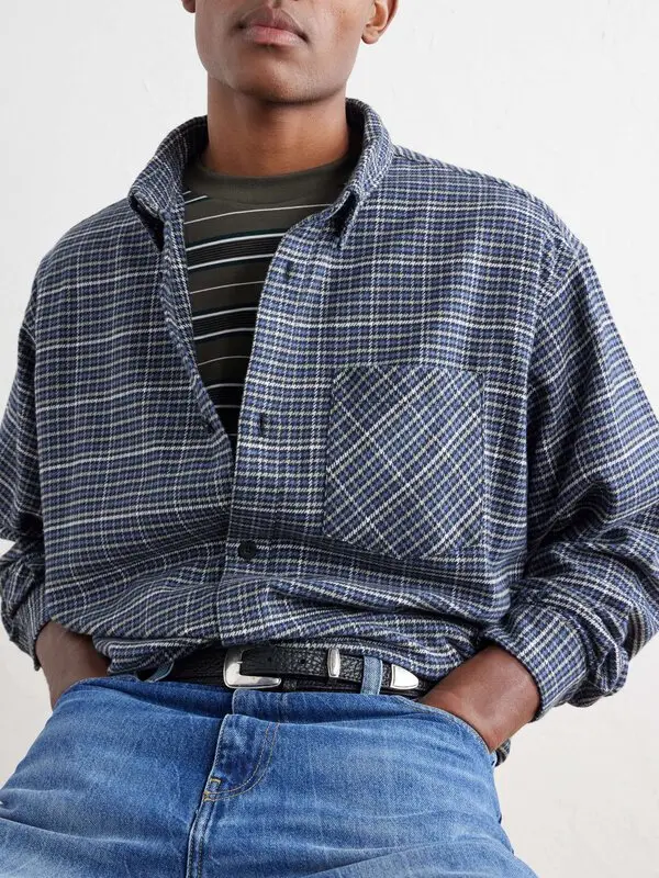 Carhartt Work In Progress Todrick Checked Cotton-flannel Shirt