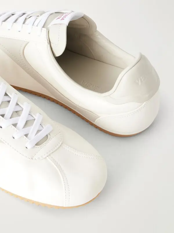 Bottega Veneta Leather Sneakers - White