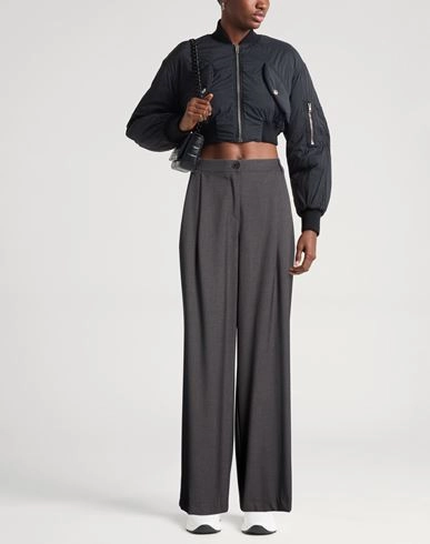 TWINSET Pants Charcoal Size Polyester, Viscose, Elastane