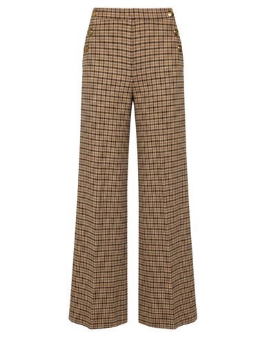 TWINSET Pants Camel Size Wool, Polyester, Viscose, Elastane