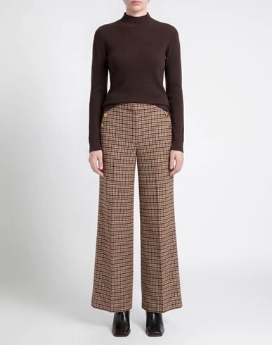 TWINSET Pants Camel Size Wool, Polyester, Viscose, Elastane
