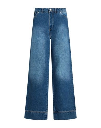 Officine Générale Jeans Size Cotton, Organic Cotton - Blue
