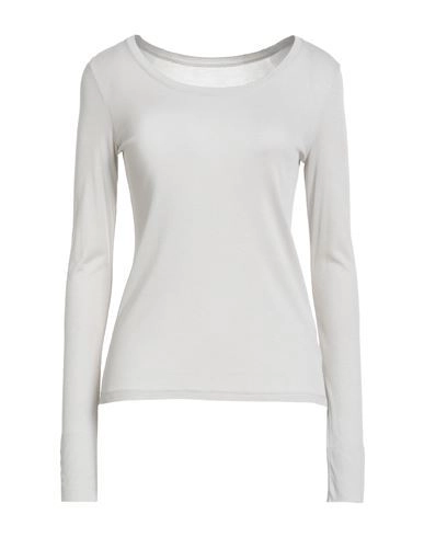 Majestic Filatures Viscose Long Sleeve T-shirt - Light Grey