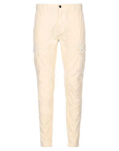 C.P. COMPANY Cotton Elastane Cargo Pants - Cream