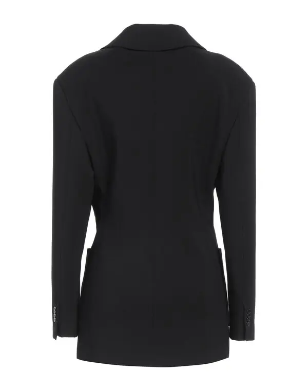 LANVIN Blazer Size Virgin Wool, Elastane, Polyamide