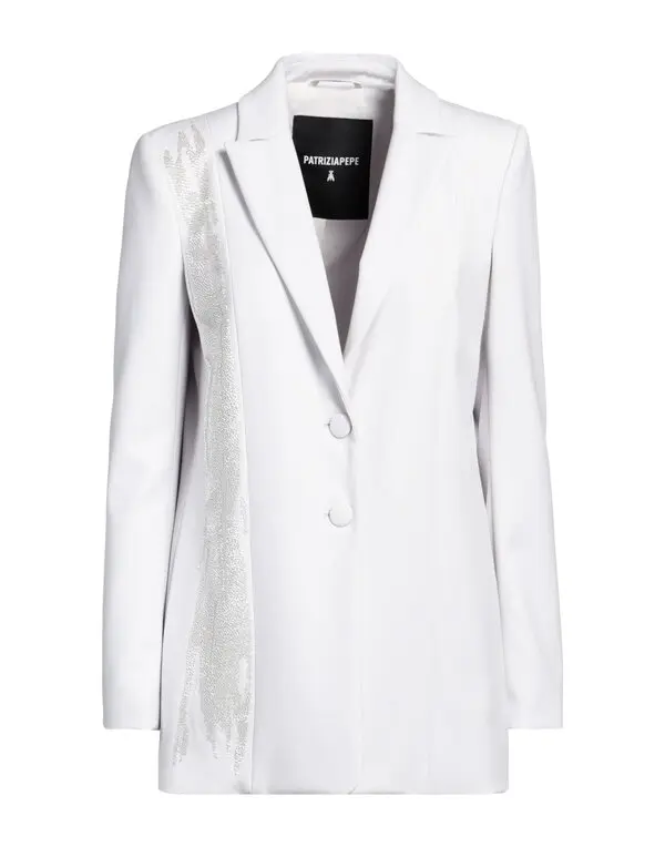 Patrizia Pepe Blazer Light Size Polyester, Viscose, Elastane, Glass
