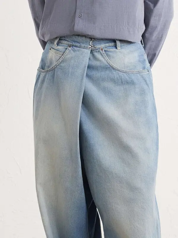 MAISON MARGIELA Wrap Wide-leg Jeans