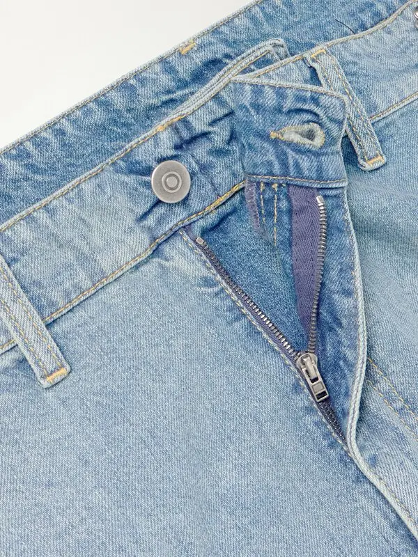 MAISON MARGIELA Wrap Wide-leg Jeans - Blue