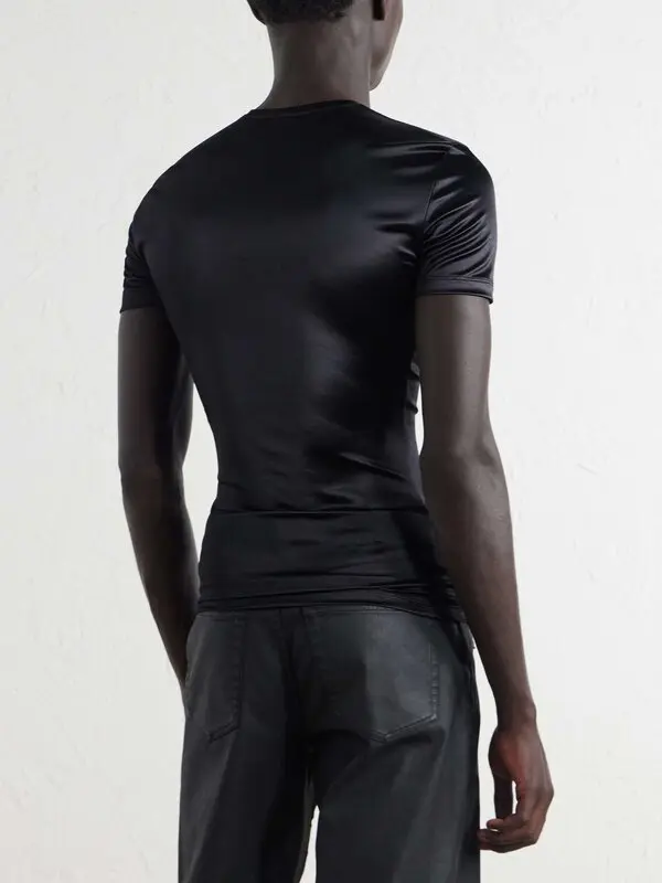 Gucci Satin-jersey T-shirt