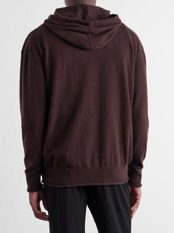 Loewe Anagram-embroidered Cotton-blend Hoodie