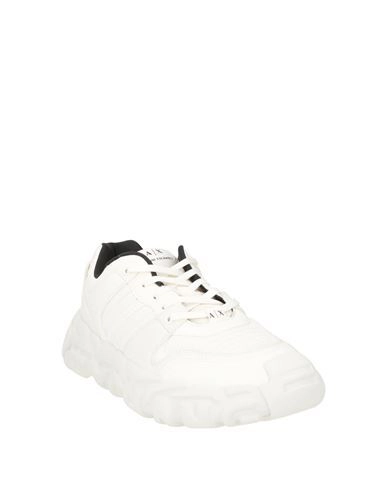 Armani Exchange Low-top Polyester Sneakers - White