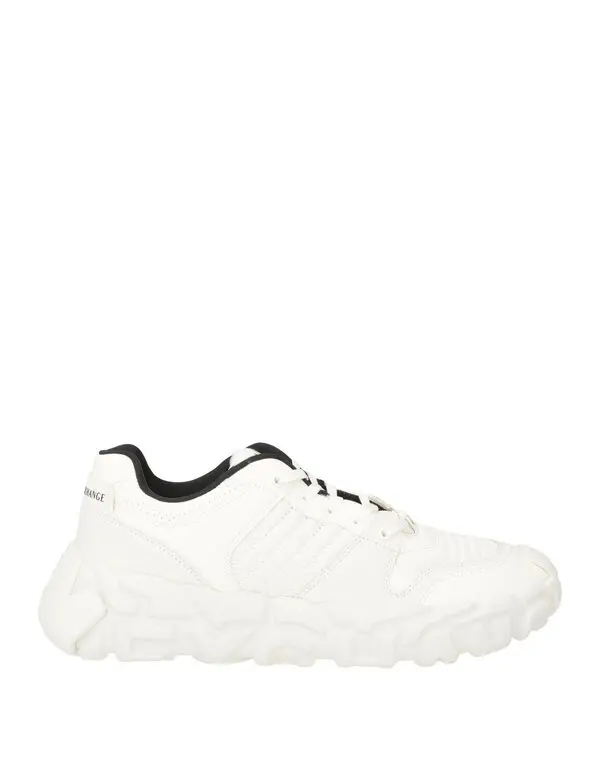 Armani Exchange Low-top Polyester Sneakers - White