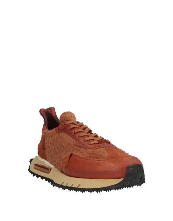 BEPOSITIVE Sneakers Size Leather, Textile Fibers