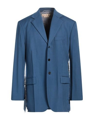 Marni Blazer Azure Size Virgin Wool, Mohair Wool