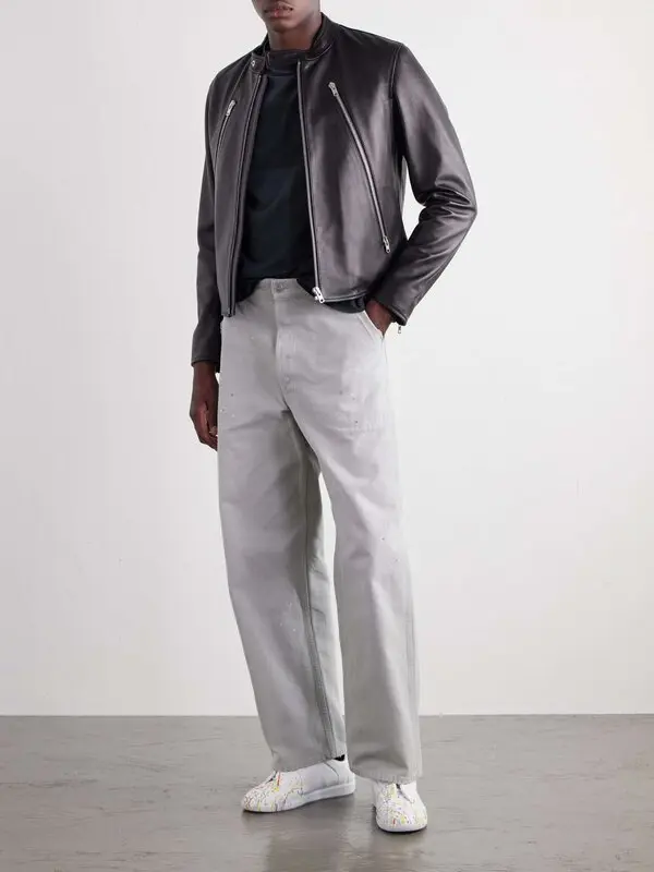 MAISON MARGIELA Printed Cotton-jersey T-shirt