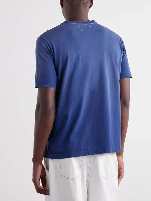 MAISON MARGIELA Printed Cotton-jersey T-shirt