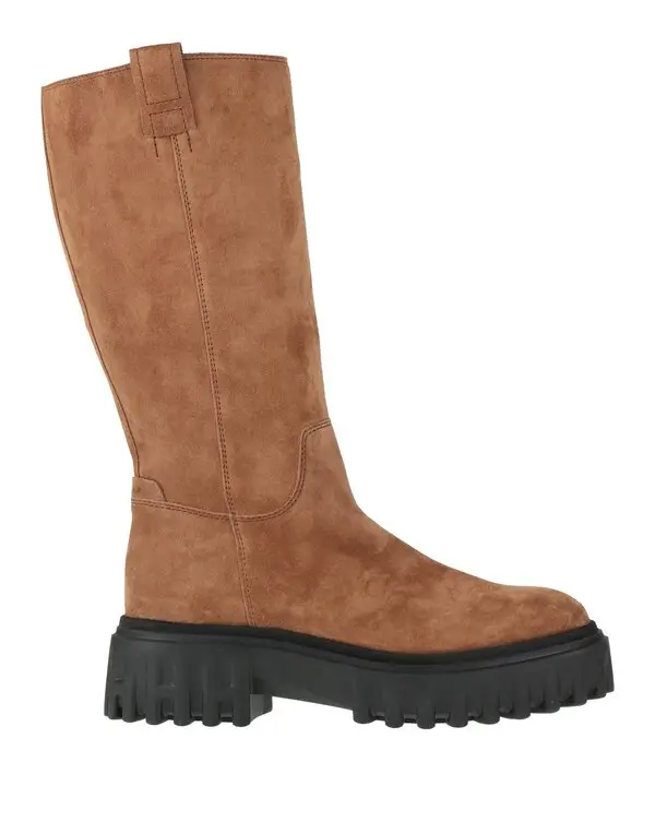 Hogan Leather And Textile Fibers Boots