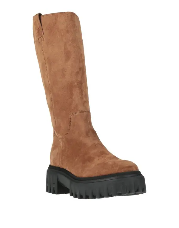 Hogan Leather And Textile Fibers Boots