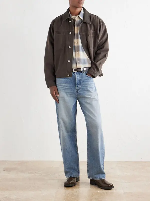 FRAME Wide-leg Jeans