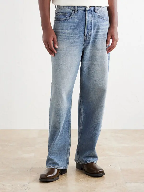 FRAME Wide-leg Jeans
