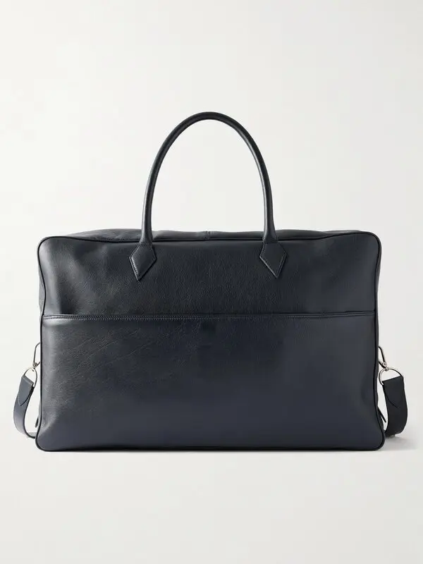 METIER Métier Closer Weekend Leather Travel Bag - Blue