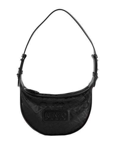 Kenzo Shoulder Bag Polyester, Cow Leather