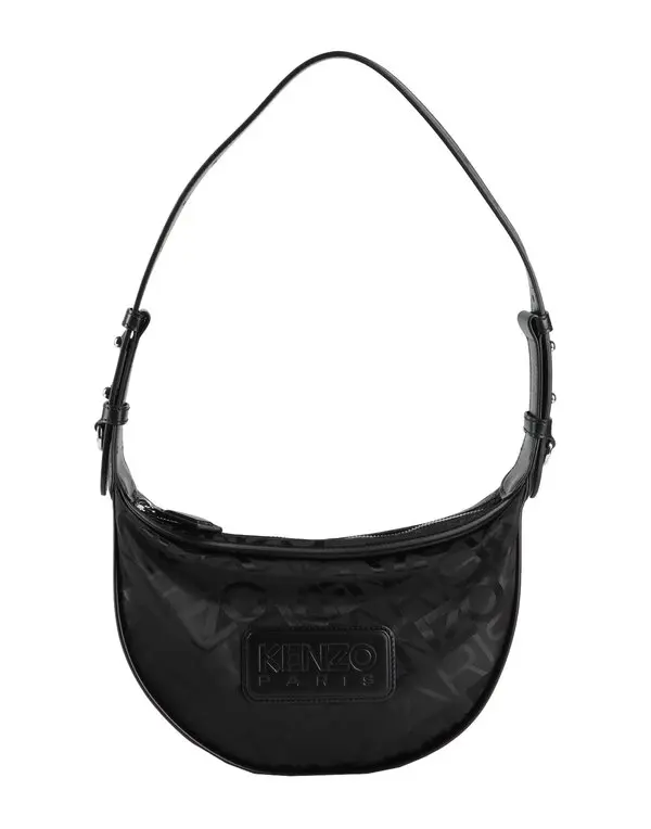 Kenzo Shoulder Bag Polyester, Cow Leather
