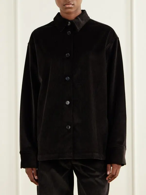 Studio Nicholson Santini Cotton-corduroy Shirt