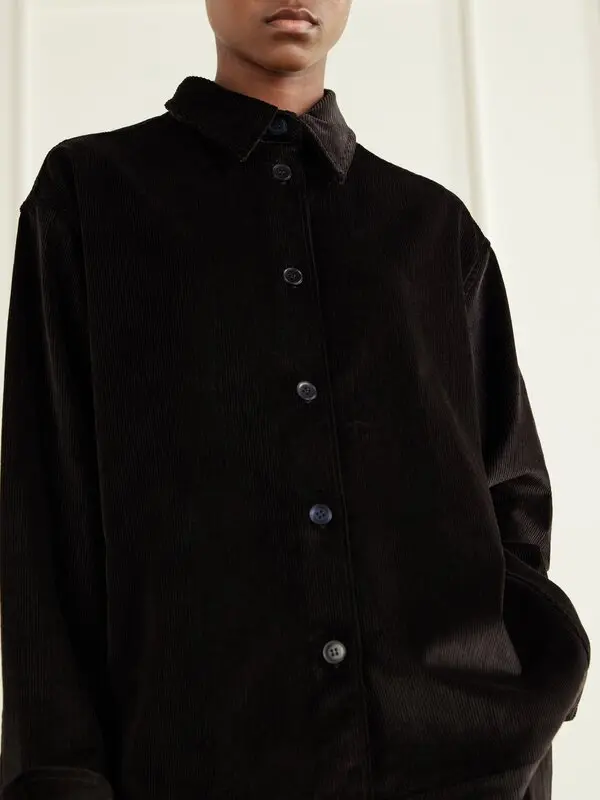 Studio Nicholson Santini Cotton-corduroy Shirt
