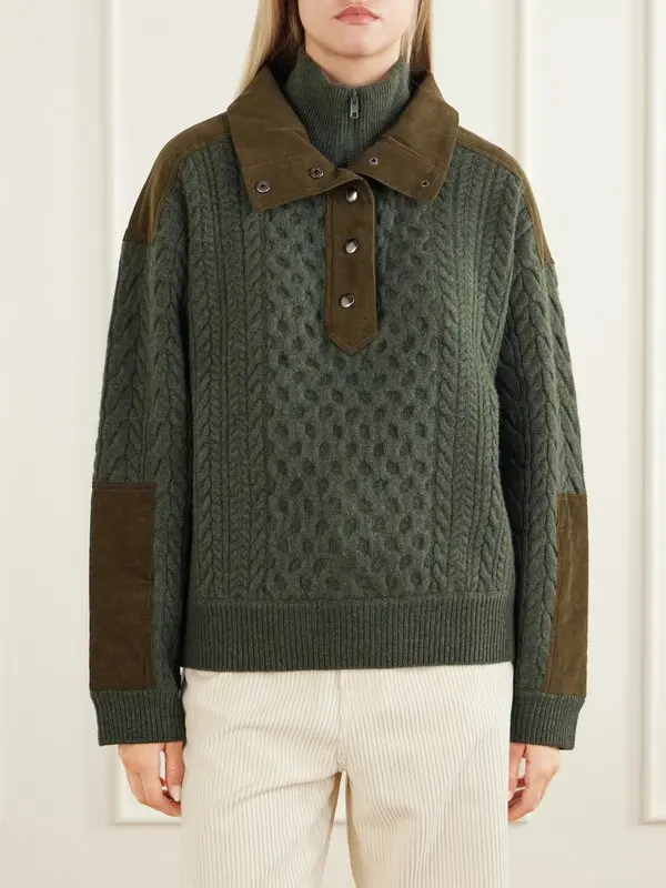 Sea Allen Cable-knit Wool Sweater
