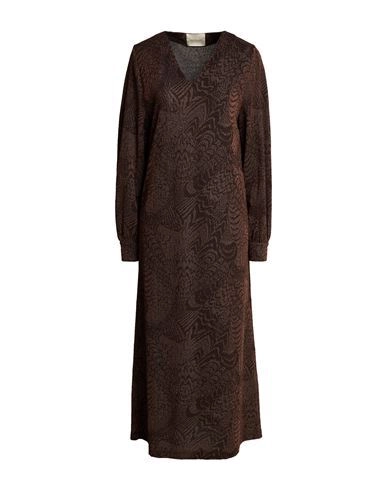 Momoni Midi Dress - Brown