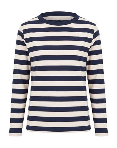 Majestic Filatures Striped Long Sleeve T-shirt - Blue