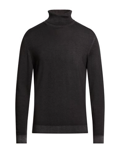 Crossley Turtleneck Midnight Size Virgin Wool - Grey