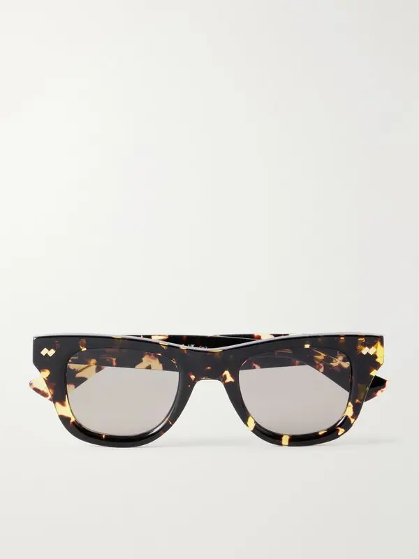 Bottega Veneta Bold Ribbon Stud D-frame Sunglasses