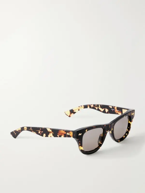 Bottega Veneta Bold Ribbon Stud D-frame Sunglasses