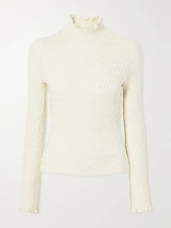 Proenza Schouler White Label Juniper Turtleneck Sweater - Neutrals