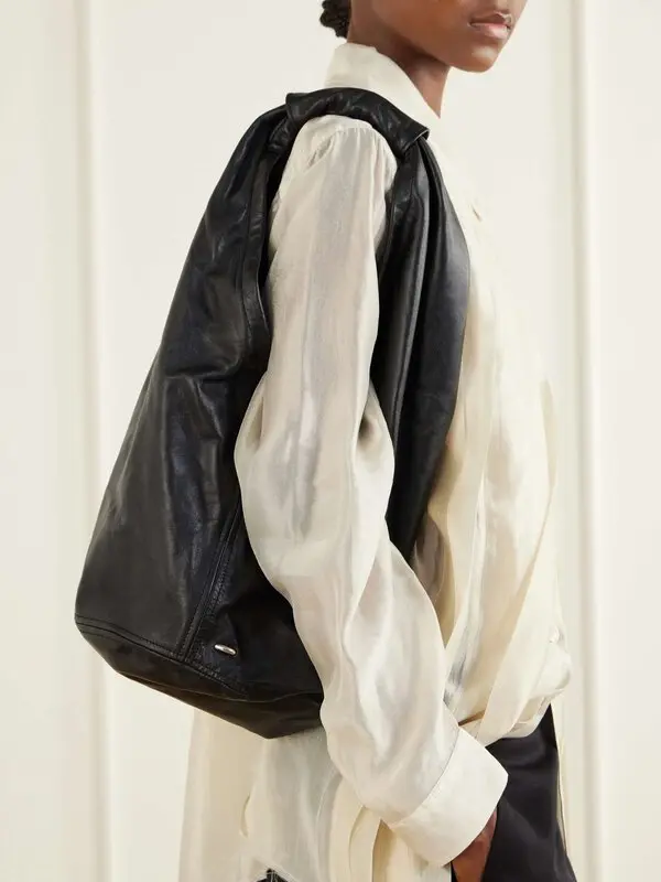 Our Legacy Fofo Drip Leather Tote